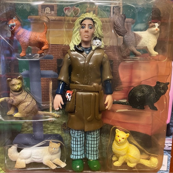 Accoutrements | Toys | Vintage Crazy Cat Lady Action Figure From ...